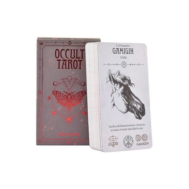 78pcs Tarot Cards Fun Full English Version Tarot For Occult - Walmart.ca