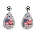 250 Anniversary Usa Decorations,Elegant Dangle Earrings for Fashionable ...