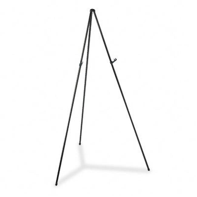 Heavy-Duty Adjustable Instant Easel Stand 15 to 63 High Steel Black ...