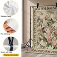 Beige Spring Floral Backdrop for Photography,Fabric Photo Background ...
