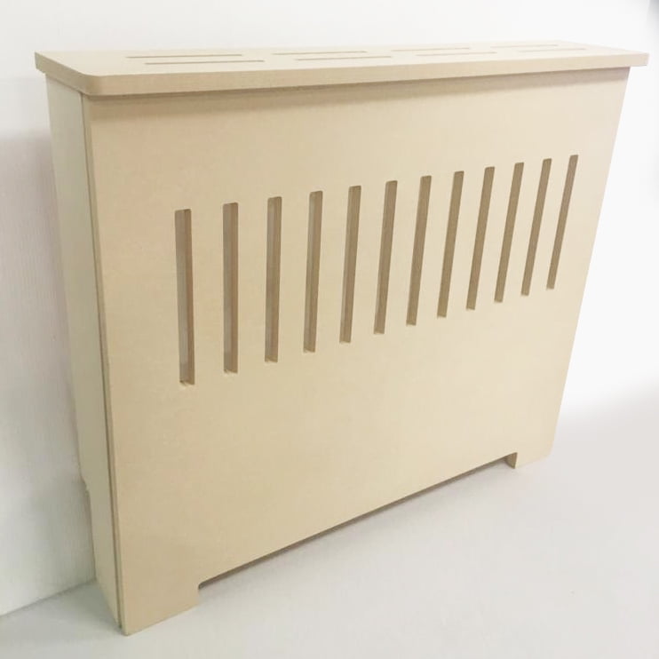 Radiator Heater Cover Unfinished MDF - Total Size 24" Wide x 26" Tall x ...