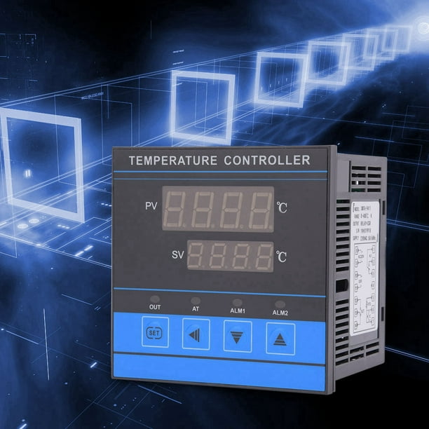 Temperature Controller, RELAY+SSR RELAY+SSR Output Temperature Controller, Intelligent For ...