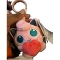 Jigglypuff Plush Clip Keychain with Heart – 8cm Official Licensed ...