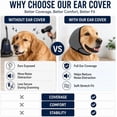 Silent wuffs for Dogs, Adjustable Dog Ear Muffs Noise Protection, Soft ...