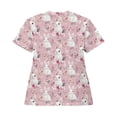 Binienty Medical Uniform with Two Front Pockets for Women, Stretchy ...