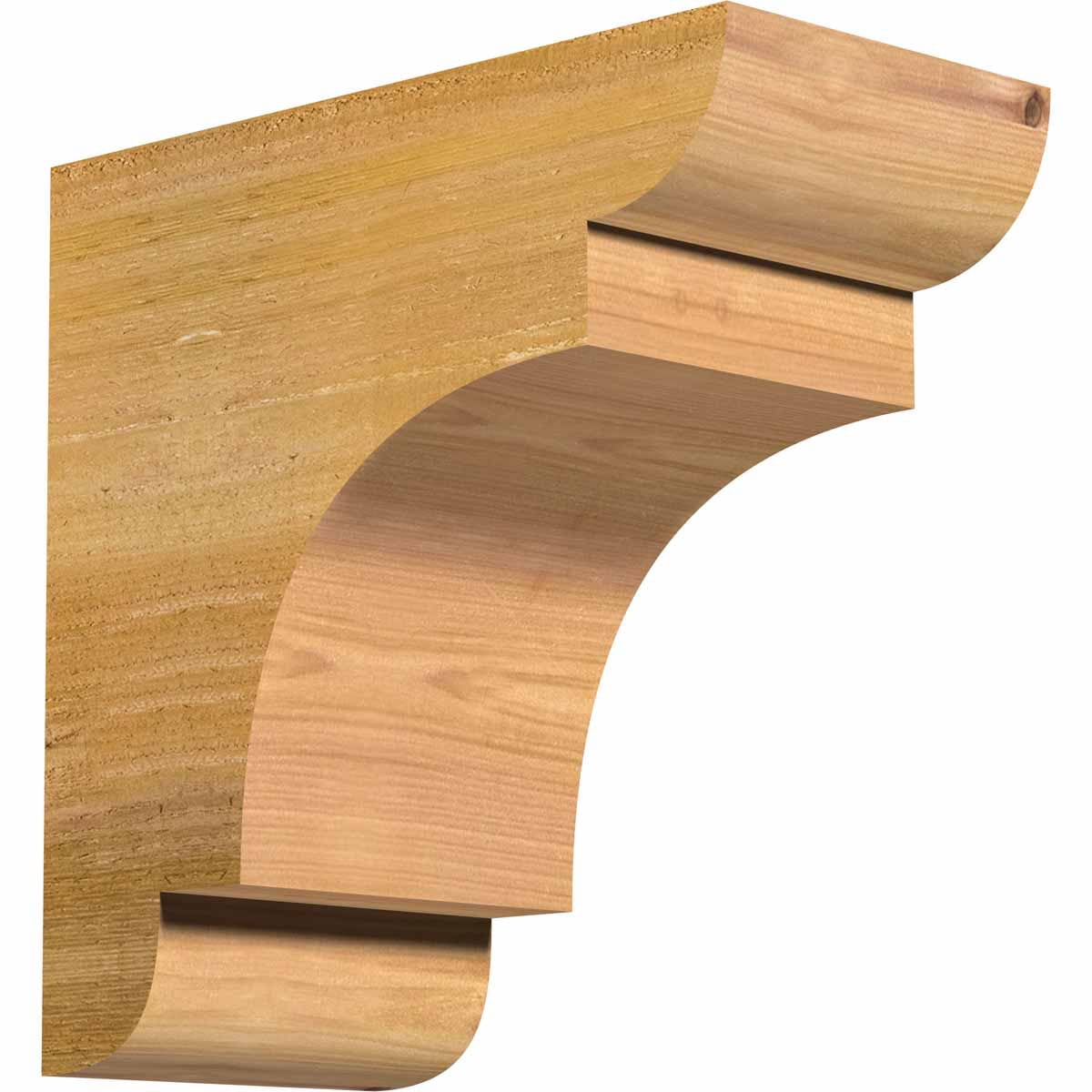 6"W x 12"H x 12"L New Brighton Rough Sawn Rafter Tail, Western Red ...