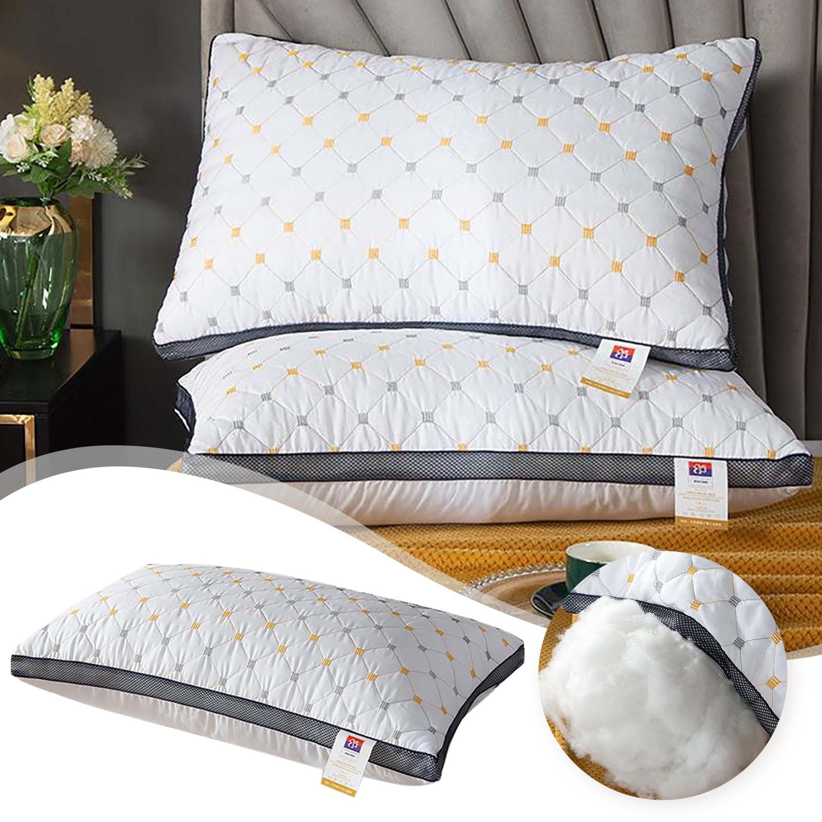Click here for Riforla Feather Down Pillow Core Home & Hotel Use... prices