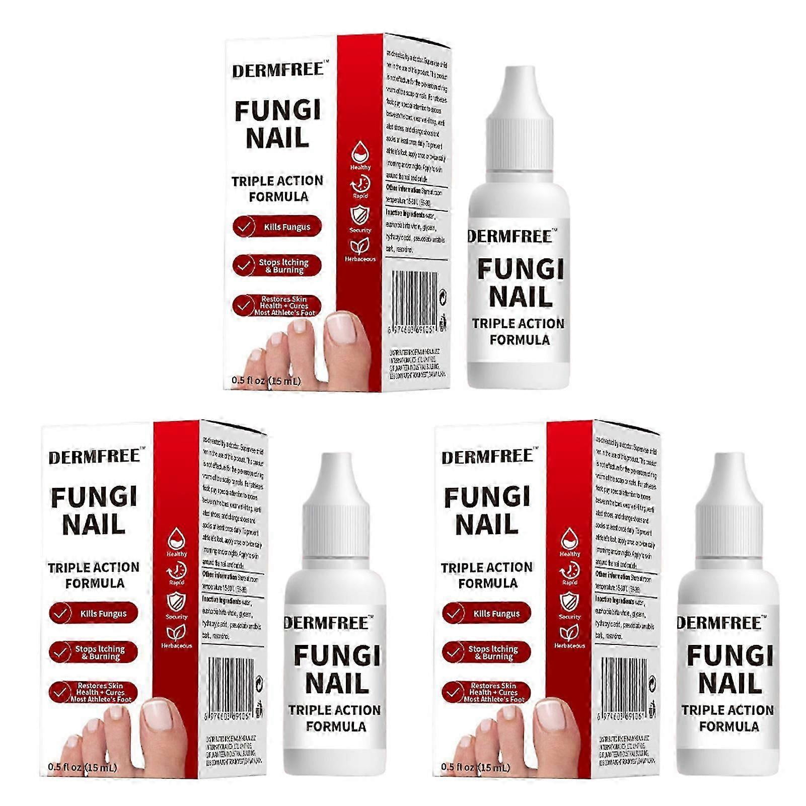 1-3x Fungi Nail Treatment Liquid Fast-Acting Nail Repair Strengthening ...