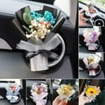 Car Air Vent Flower Clip, Rhinestone & Plastic with Scented, Single ...