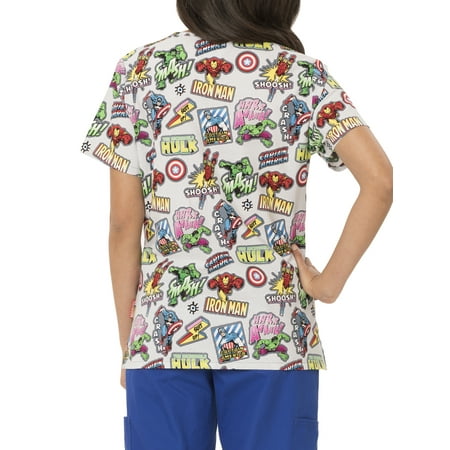 Scrubstar - Marvel's Avengers "Get Your Hero On" Women's Fashion ...
