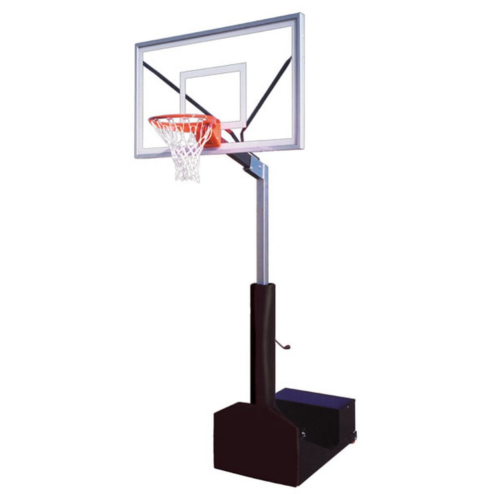 First Team Rampage Select Portable Basketball Hoop with 60'' Acrylic ...