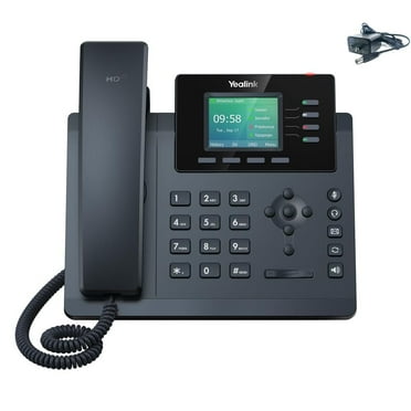 Poly Edge E220 IP Phone - Corded - Corded - Bluetooth - Desktop, Wall Mountable - Black - VoIP ...
