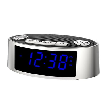 Advance Analog White Electric QA Alarm Clock with Luminous Hands ...
