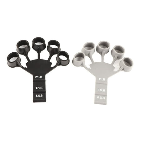 Exerciseur de Doigt en Silicone, 6 Niveaux de Résistance Réduisent la ...
