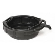 Large 15-Quart Oil Collection Drain Pan with Filter Drain Screen for ...