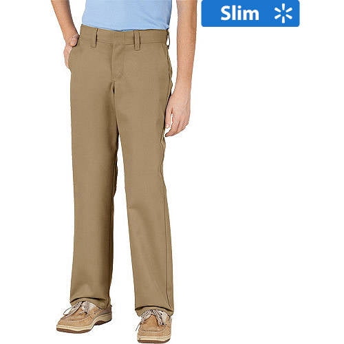 Genuine Dickies Boys School Uniform Slim Fit Cell Phone Pocket Pants ...