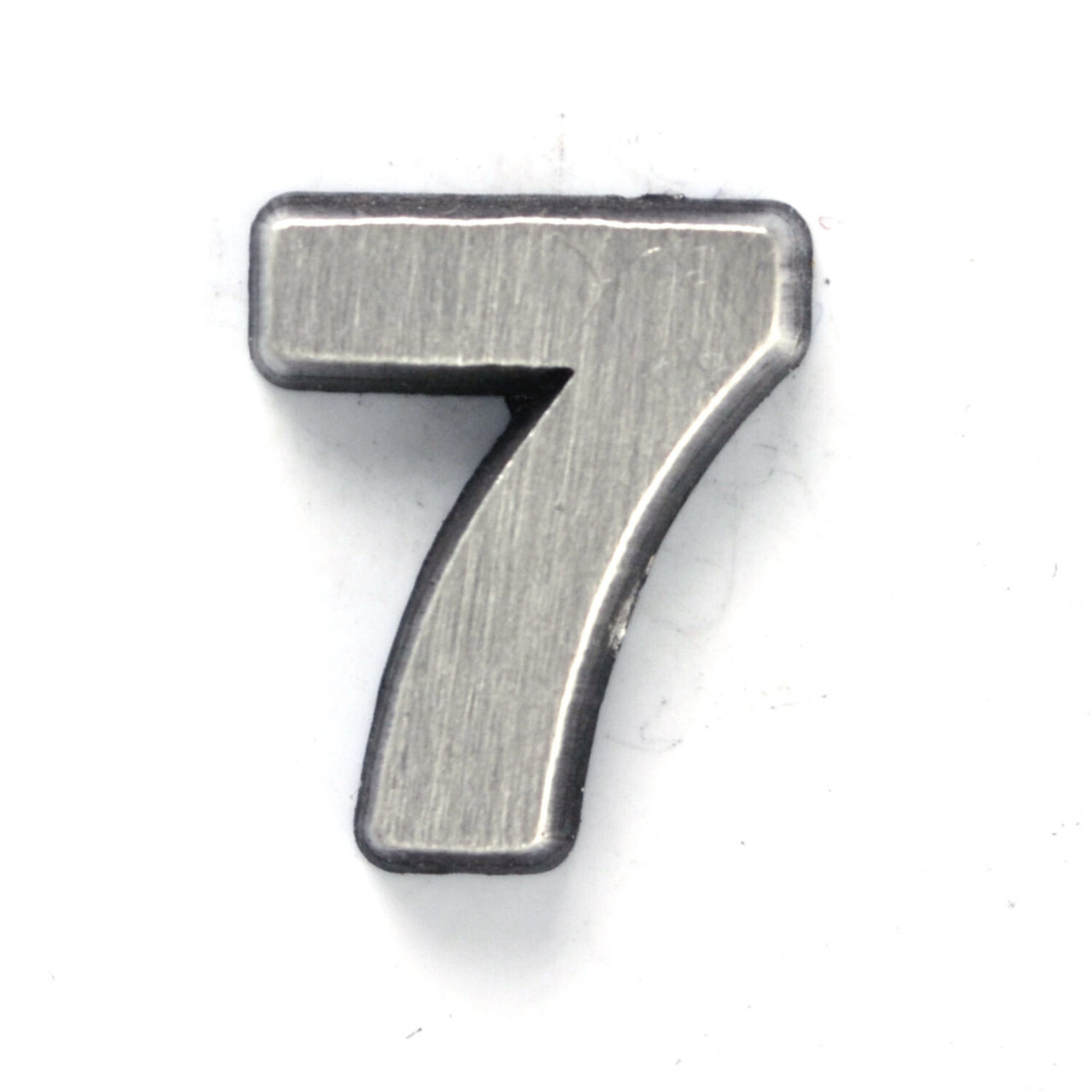 StockPins Number 7 seven Lapel Pin in Satin Pewter Finish A39-7 1 Count ...