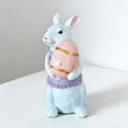Cross-border Easter Bunny Series Decorative Resin Figurines Holding ...