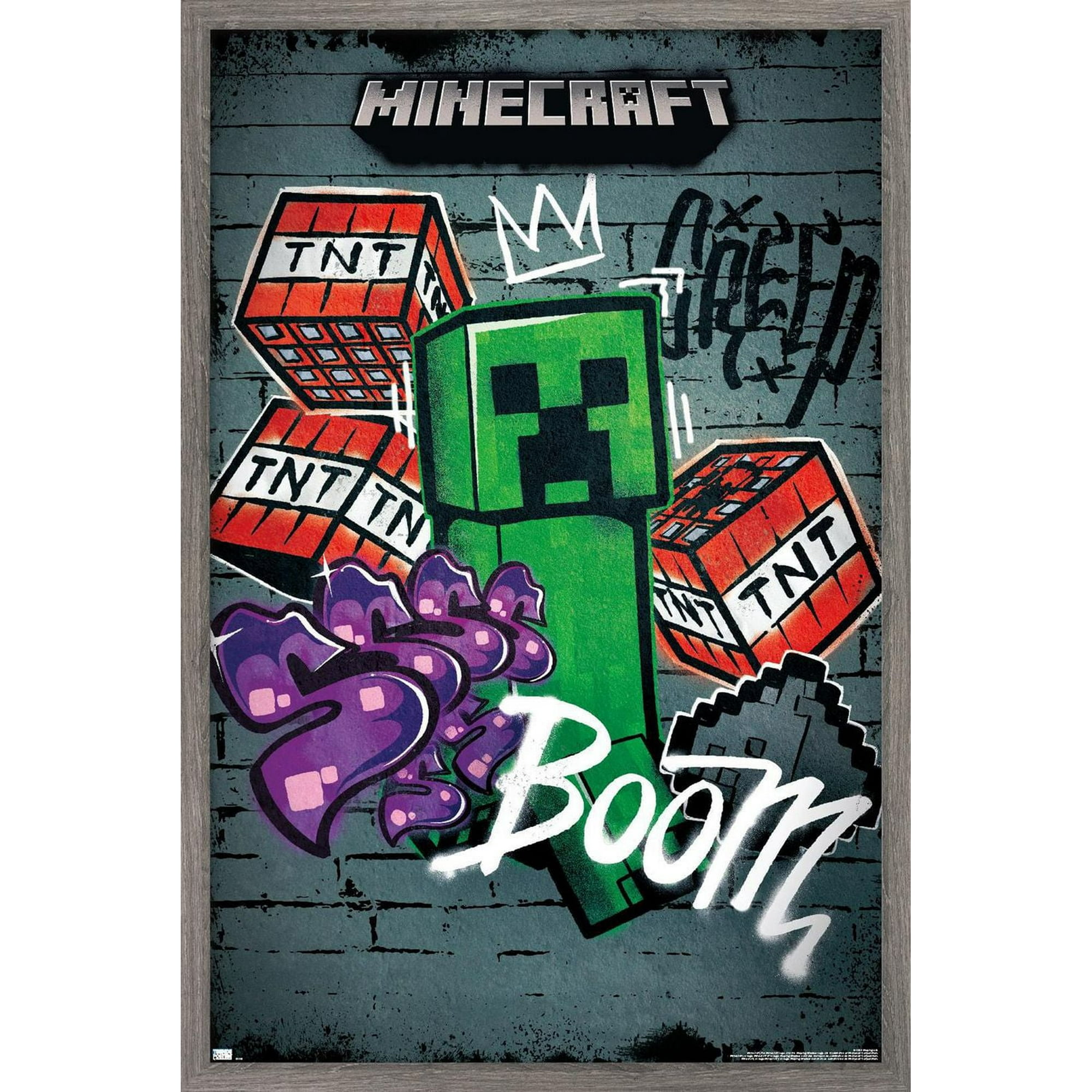 Click here for Trends International Minecraft - Creeper Do Not En... prices