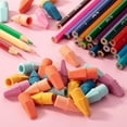 Mr. Pen- Pencil Erasers Toppers, 120 Pack, Vintage Colors, Erasers for ...