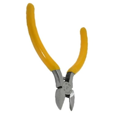 Plastic Handle Electrician Needle Nose Plier Wire Cutter 5" Long ...