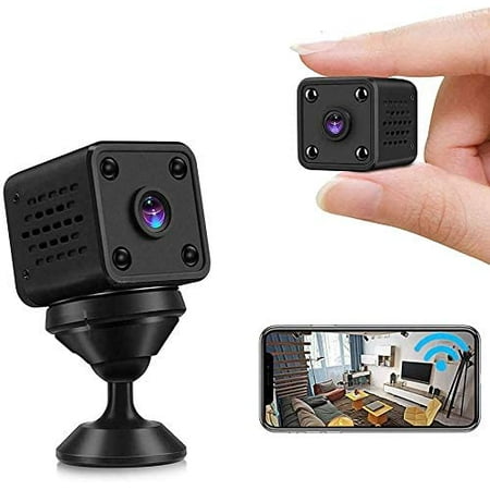 Mini Camera Nanny Cam WiFi Wireless Camera, with Audio and Video ...