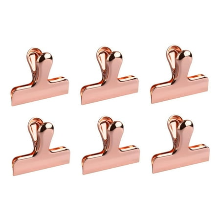 Letter Clips Mini Metal Binder Clips Sealing Clips Bulldog Binder Clips ...