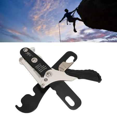 Manual Climbing Descender, Aluminum Alloy High Strength 150kg Load ...