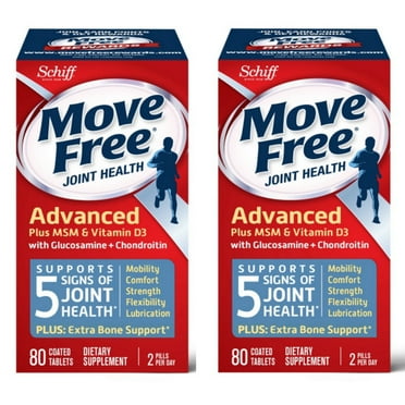 Move Free Advanced Joint Health Supplement - Glucosamine & Chondroitin ...