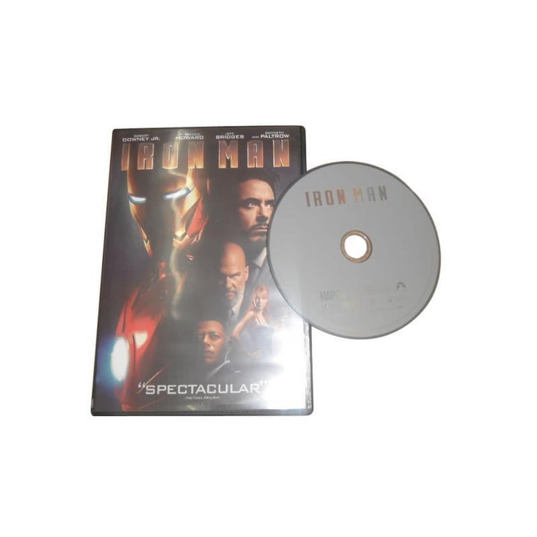 Iron Man 2008 Dvd Disc