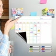 Magnetic Weekly Planner Erasable Message Board Writing Schedule Magnets ...