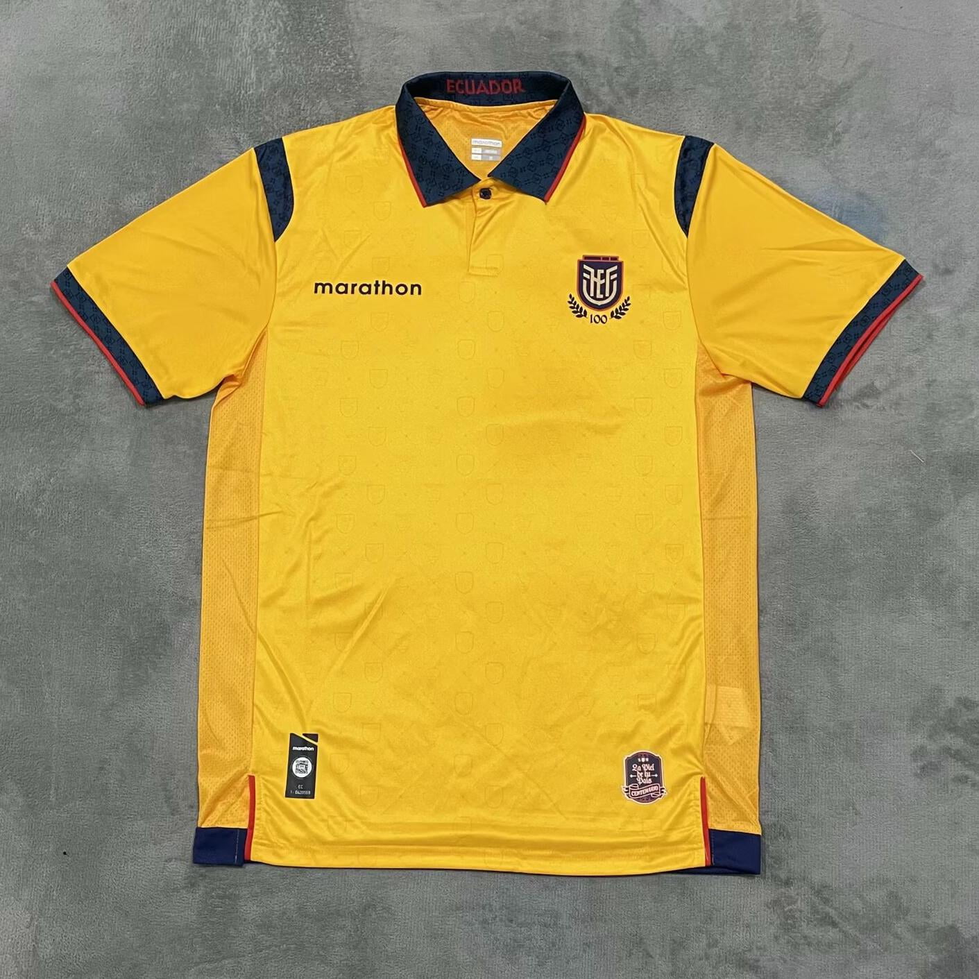 Click here for 9dzqf 25-26 New Season Ecuador Yellow Short-Sleeve... prices