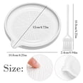 Ceramic Garlic Grater Plate Bowl Tomato Dish Grating Pan Con Tomate ...