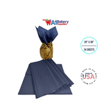 Navy Blue Tissue Paper Squares, Bulk 24 Sheets, Premium Gift Wrap for ...