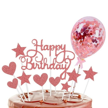 Blue 46th Birthday Decoration Happy Birthday Banner Number 46 Balloons ...