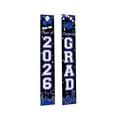 Congrats GRAD Graduation Banner Set with Mortarboard Tassel Elements ...