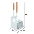 The Home Edit Toilet Bowl Brush and Plunger Set with Caddy, Space ...