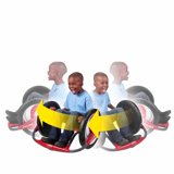 Radio Flyer, Cyclone Ride-on for Kids, Arm Powered, 16" Wheels, Red ...