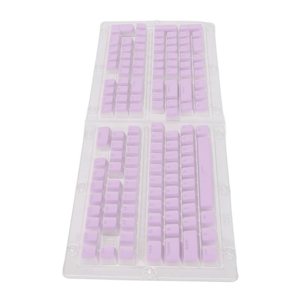 PBT Keycaps, 129 Keys Translucent OEM Height Custom Keycaps Doubleshot ...