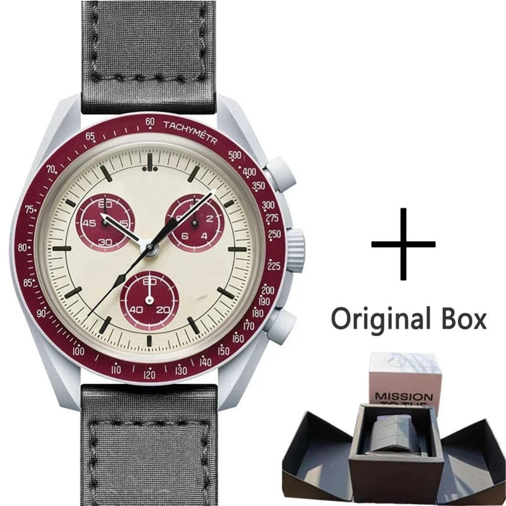Click here for Unbranded Planet Six-Hand Chronograph Watch With L... prices