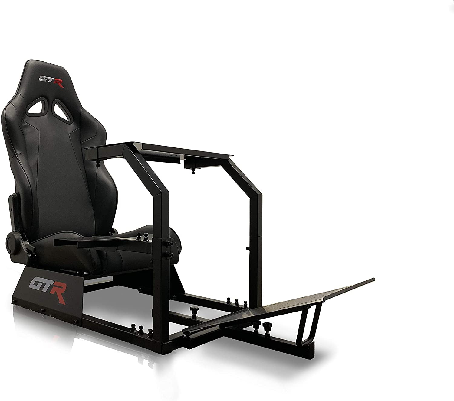Buy GTR Simulator Racing Gaming Cockpit with GTA Gaming Chair, Midnight ...