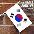 Anley Korea Mini Flag 12 Pack - Hand Held Small Miniature Korean Flags ...