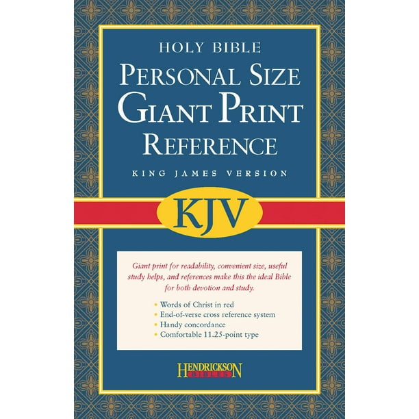 Personal Size Giant Print Reference Bible KJV Hardcover Walmart personal-size-giant-print-reference-bible-kjv-hardcover-walmart