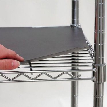 Sterling Wire Shelf Liner for Wire Shelving - 18x36 Clear Set of 4 ...