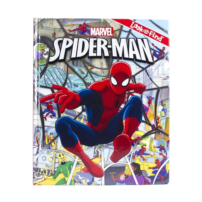 Marvel Spider-Man Look and Find Activity Book - PI Kids - Walmart.com