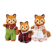 Calico Critters Toy Poodle Family, Set of 4 Collectible Doll Figures ...
