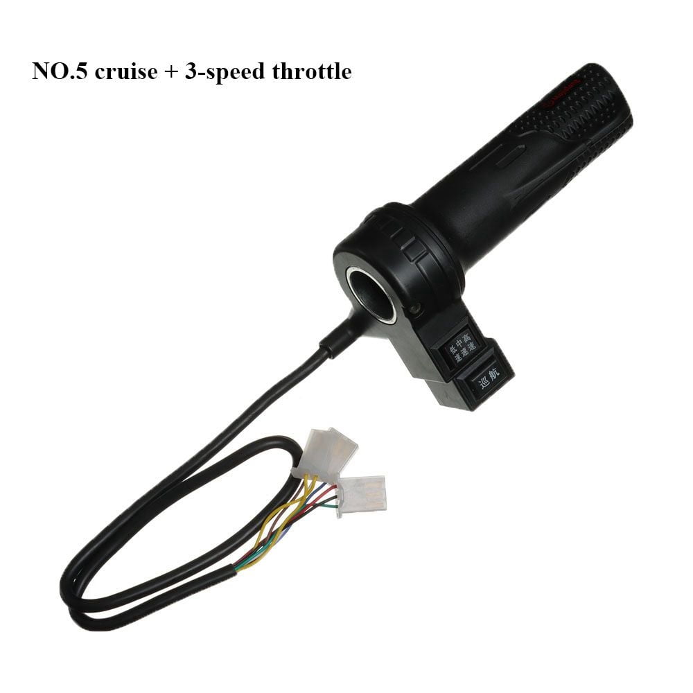 Black 12V 24V Universal Twist Throttles E-Bike Twist Throttle Cycling ...