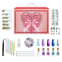 Toysical Girls Nail Art Polish Sets - Non-Toxic Makeup Kit, Salon Care ...