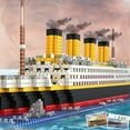 Titanic Model Building Block Set - Cruise Ship Titanic Boat Model ...