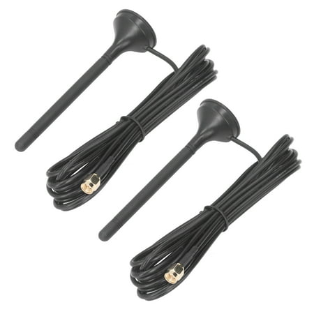 Suction Cup Antenna, High Gain Waterproof SMA Male Connector Multi ...